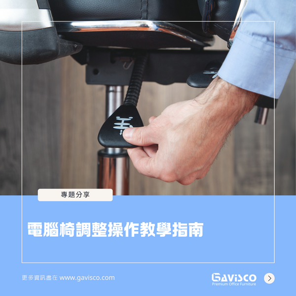 Mastering Office Chair Adjustment: The Control Explain Guide – Gavisco ...