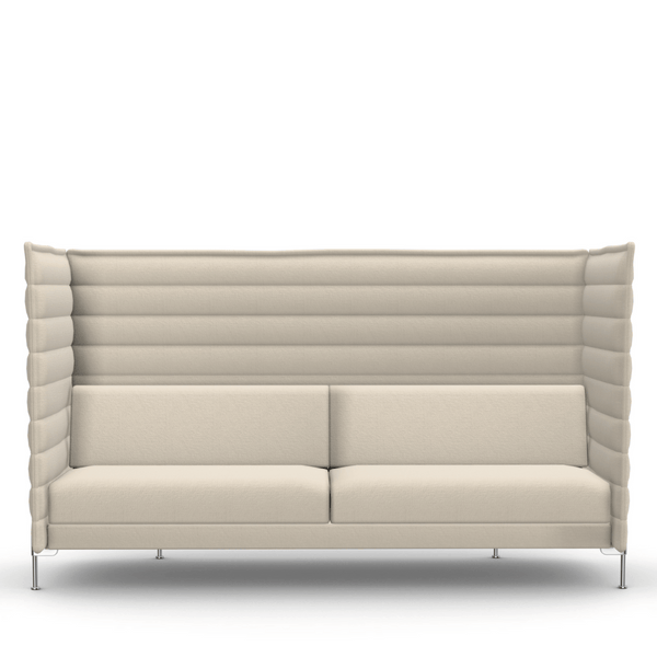 Alcove Three Seater Acoustic Privacy Lounge High Back Fabric Sofa Boot ...