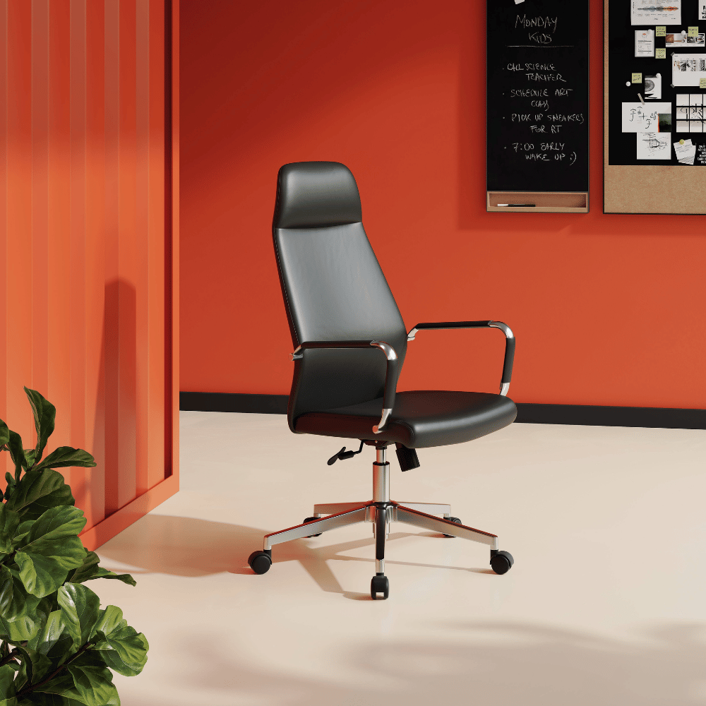 Ascend High Back Office Leather Executive Chair – Gavisco Office ...