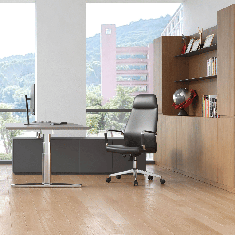 Ascend High Back Office Leather Executive Chair – Gavisco Office ...