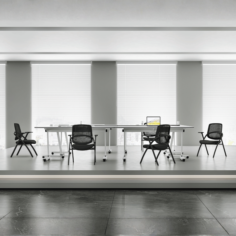 Jupiter-B Modern Stackable Training Chair with Writing Board – Gavisco ...