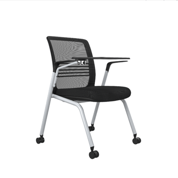 Key-B Stackable Training Chair with Lumbar Support and Writing Board ...