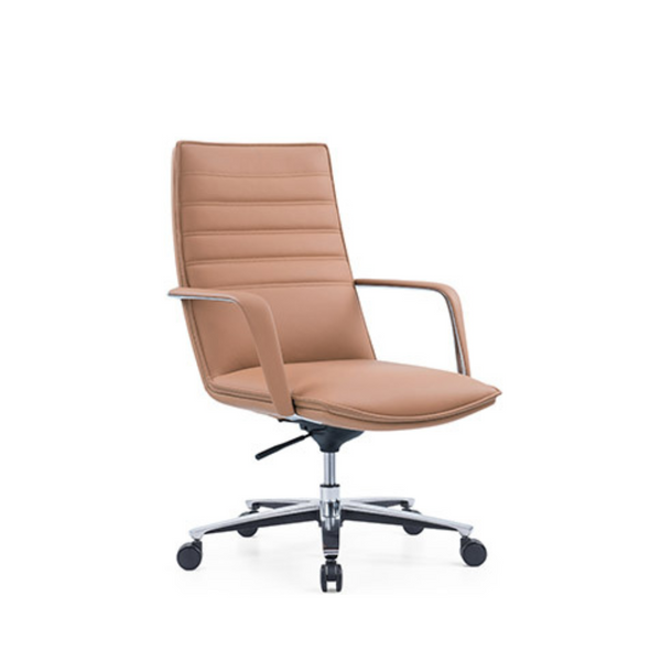 Sail-M Mid Back Office Leather Executive Chair – Gavisco Office ...