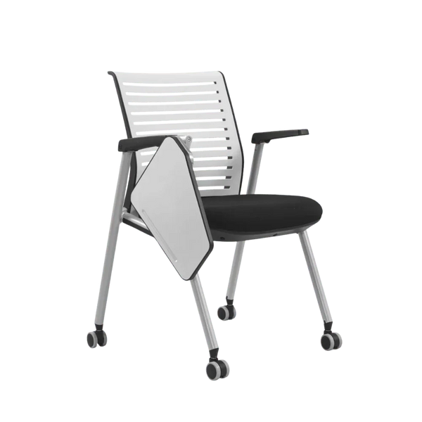 Tec-C Stackable Training Chair With Wheels and Writing Board – Gavisco ...